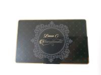 China Stainless Steel Black Metal Card CR80 Gold Silver Print for sale