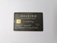 China Custom Classic Silver Metal Membership Card Laser Name Number for sale