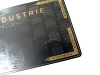 China Matt Gold Plated Stainless Steel Metal Membership Card With Custom Logo for sale