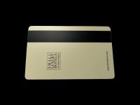 China Programmable Black Magnetic Stripe Card Printed Hotel Key Card for sale