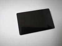 China Contact NFC Metal Prepaid RFID Smart Wallet Card Blue Brushed for sale