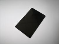 China Contact NFC Metal Prepaid RFID Smart Wallet Card Blue Brushed for sale