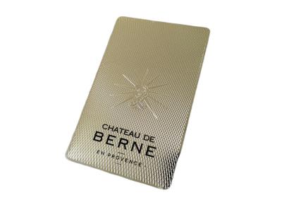 China Customised Printing NFC Metal Steel MF 1K Contactless Card for sale