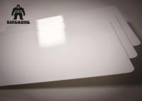 China Plain White  Clear Pvc Business Cards Printable Cr80 30 Mil  85.6x54x0.76mm for sale