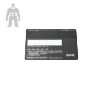 China Colored Metal Bank Metal Membership Card Stainless Steel Metal ID Card for sale