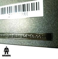 China Creative Lasered Metallic Embossed Business Cards Frosted Finished Gold Silver Color for sale