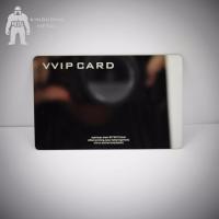 China Metal Gold Brushed Printing Mirror Business Card With Laser Engraving Logo for sale