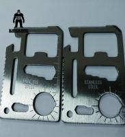 China 67*45mm Novelty Funny  Bottle Opener Business Card Poker Card Style Laser Engraved for sale