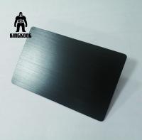 China Personalized Printable Aluminium Business Cards , Blank Dj Business Cards for sale