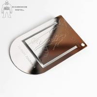 China Color Printed  Engraved Metal Bookmarks For Men  Promotional  Gift Logo Engraved for sale