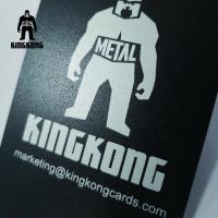 China See Through Frosted PVC Business Cards Include Ultraviolet Lamp Watermark for sale