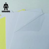 China Plain Sticker PVC Business Cards Printable Plastic Cards Adhesive Blank With Layer for sale