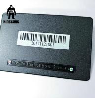 China Custom Cool Matte Black And Gold Business Cards Crystal Diamond Inserting for sale