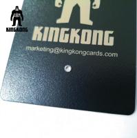 China Custom Cool Matte Black And Gold Business Cards Crystal Diamond Inserting for sale