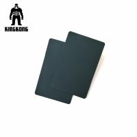 China KingKong Luxury  Silicon Black Steel Business Cards  Matte Finished Exceptional Feeling for sale