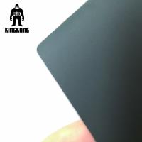 China KingKong Luxury  Silicon Black Steel Business Cards  Matte Finished Exceptional Feeling for sale