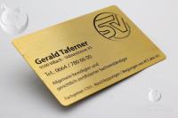 China Vip 	Rose Gold  Metal Business Cards Custom Engraved Golden Plated Advertisementing for sale