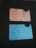 China Matte Black  Carbon Fiber Business Cards  With NFC 13.56MHz Chip CR80 85x54mm for sale