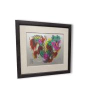 China Customised  Framed Wall Pictures For Living Room 200x300mm  Etch Technique for sale