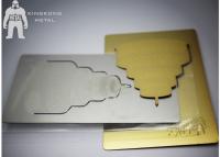 China Gold Inspirational  Custom Metal Bookmarks For Women , Personalized  Plain Metal Bookmarks for sale