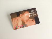 China 0.8-1.1mm Metal RFID Card Programmable Read Writable Rfid Card High Glossy for sale