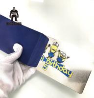 China Blue Business Card Holder Envelope For  Invitation Paper Customised for sale