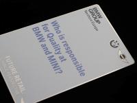 China Personal Square Plastic Mirror Business Cards 85*54mm/89*51mm Or Customized for sale