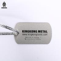 China Eco Friendly Engraved Logo Metal Steel Brass Copper Tags For Dog Or Necklace for sale