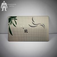 China High Gloss Plain Waterproof Mirror Business Cards Metal Stainless Steel Engraved for sale