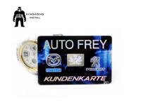 China High Quality Anti-Counterfeiting Laser Hologram Label Plastic Membership Card for sale