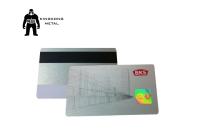 China High Quality Anti-Counterfeiting Laser Hologram Label Plastic Membership Card for sale