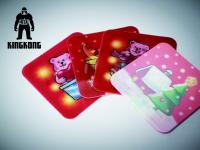 China PET 3D Lenticular Learning Card / Improve Memory 3D Card Picture For Kids for sale