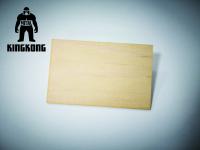 China Custom Engraved Fir / Maple / Cherry Wood Business Member Card With Silk Screen Printing for sale