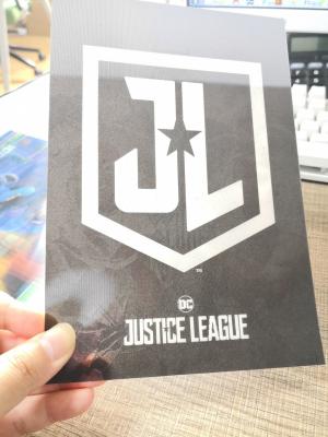 China Custom PVC DC Justice League 3D Business Cards For Avertisement / Promotion for sale