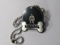China Wholesale Custom Stainless Steel Pet ID Tags Custom Metal Design Logo Dog Tags for sale