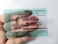 China 85.6x54x0.5mm PVC Clear Business Member Cards With Color Printing for sale
