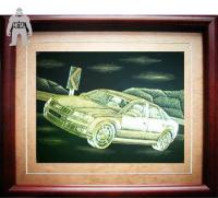 China Home Decoration Metal Frame Art , Aluminium Steel Brass Metal Photo Frame for sale