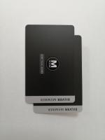 China Silver Metallic PVC Business Cards With Glossy UV Customized Logo for sale