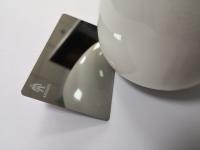 China Metal Mirror Business Cards , Stainless Steel Gold Silver Business Member Cards for sale