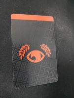 China 100% Plastic PVC Business Cards With Magnet Strip Spot UV 4C Printing Matt Surface for sale