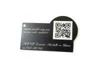 China Durable Metal Label Plates , Stainless Steel Bag Or Clothing Name Plate Brand Tag for sale