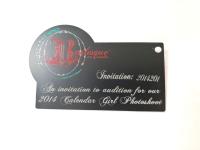 China Durable Metal Label Plates , Stainless Steel Bag Or Clothing Name Plate Brand Tag for sale