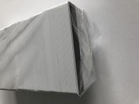 China Blank White Glossy PVC Plastic Business Cards With Hico Magnetic 85.5x54x0.76mm for sale