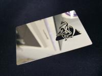 China ISO CR-80 Standard Business Gold Card With 4 Color Offset Printing Embossing Number for sale