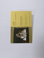 China Custom Business Metal Gold Card With Emboss Text Logo Mirror Effect for sale