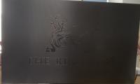 China 650*400mm Metal Label Plates For Advertisement Board Matte Black for sale