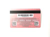 China CR80 Standard Loyalty PVC Membership Card With Silk - Screen Printing for sale