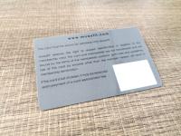 China 4C Offset Printing PVC Credit Card / Fitness Club Membership Cards for sale