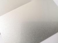 China Luxury Silver Glossy Blank PVC Cards With Black Hico Loco Magnetic Stripe for sale