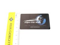 China Customized Mold Die Cut PVC Business Cards With Full Color Printing 85x45mm Irregular Shape for sale